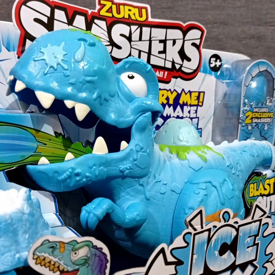 Jual Zuru Smashers Series 3 Dino Ice Age Rex Include exclusive 2 ...