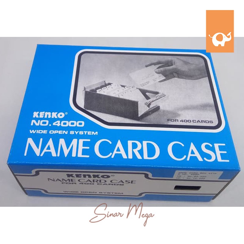 Jual Kenko Name Card Case No. 4000/ Tempat/ Kotak Kartu Nama Murah ...