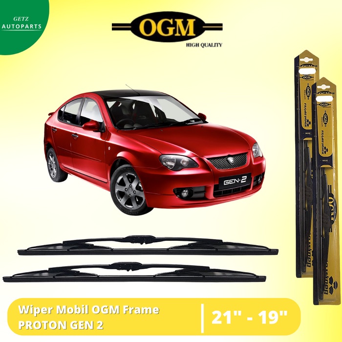 Jual Wiper Mobil Frameless Proton Gen 2 Sepasang OGM High Quality SUPER ...