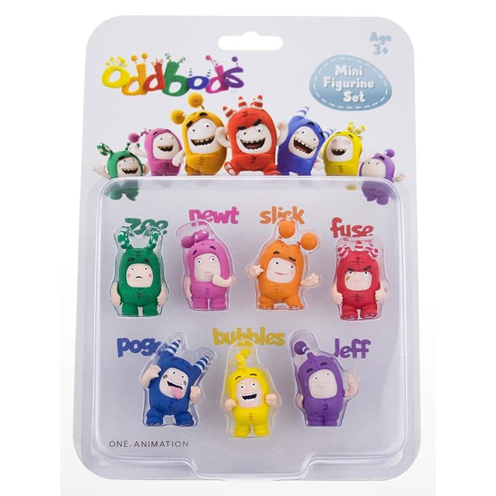 Jual Oddbods Mini Figure / Figurine Set of 7 | Shopee Indonesia