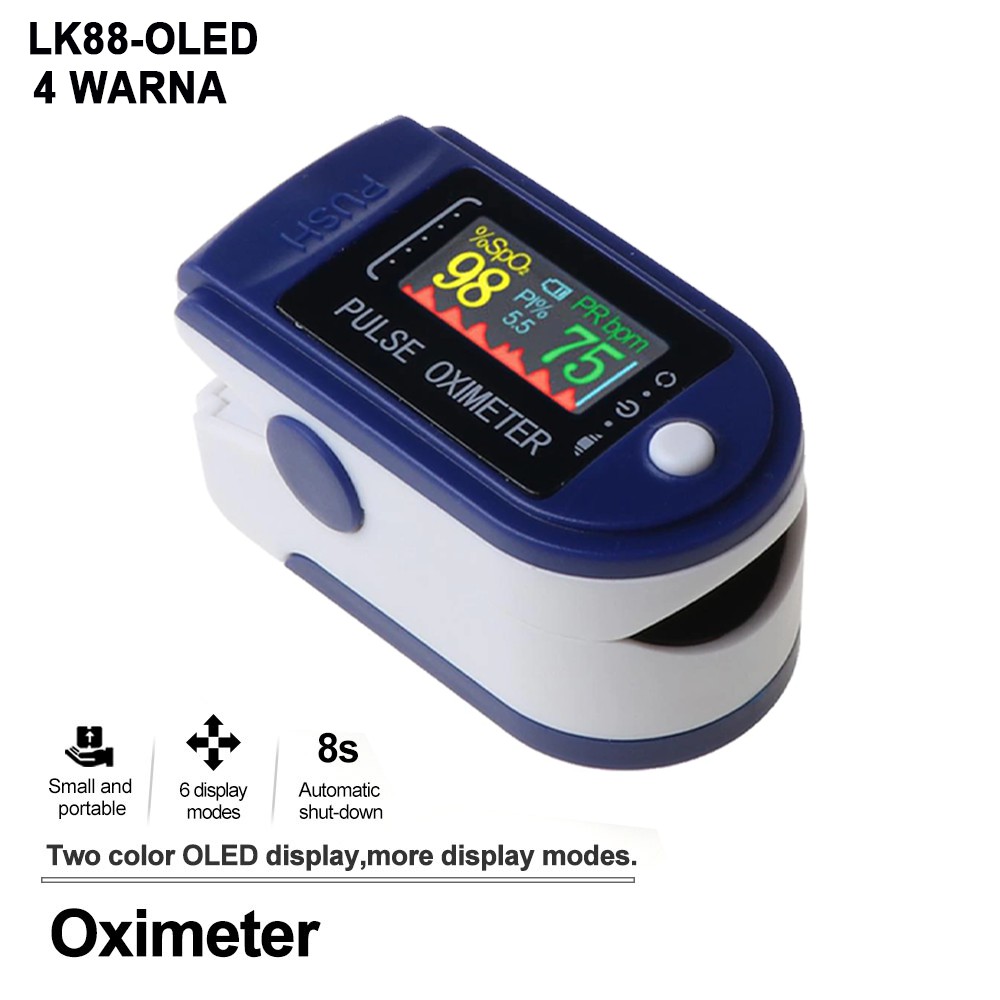 Jual A2 OXIMETER OXYMETER LK 88 LK87 LK88 Alat Pengukur Detak Jantung ...