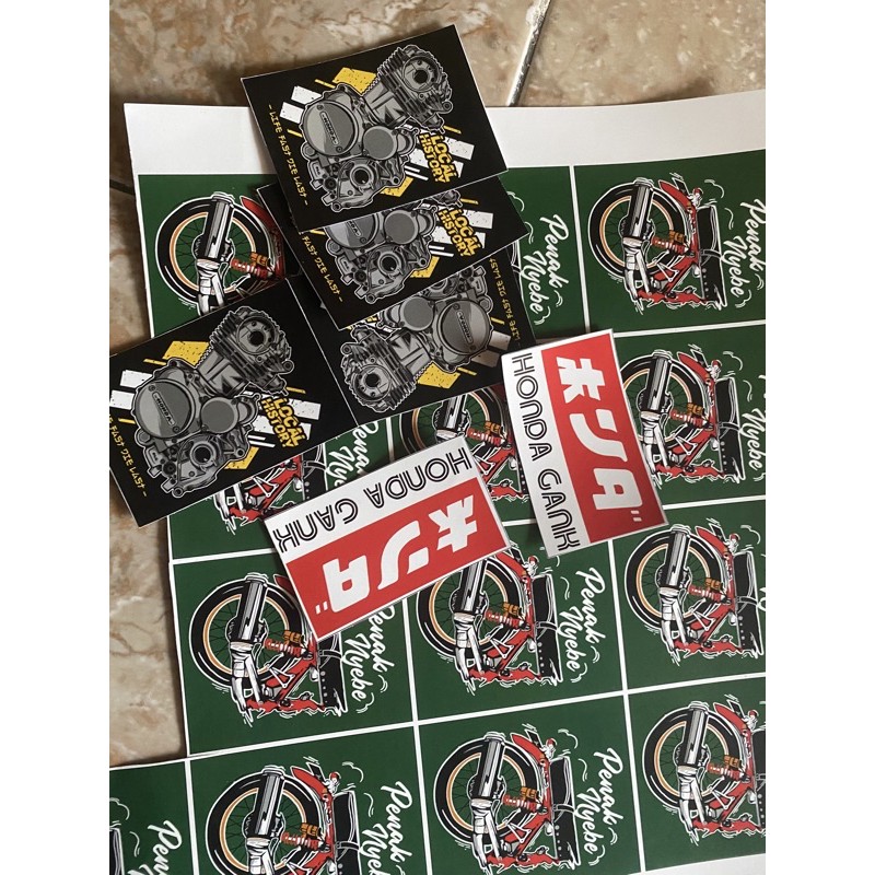 Jual sticker Honda gank | Shopee Indonesia