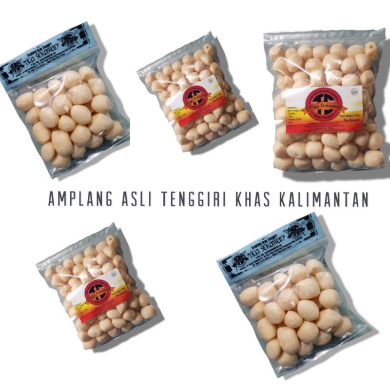 Jual Amplang Cemilan Asli Dari Ikan Tenggiri Khas Kalimantan | Shopee ...