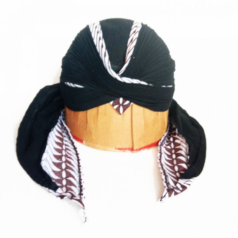 Jual Blangkon Sliwir Lipat Jogja Motif Batik Khas | Shopee Indonesia