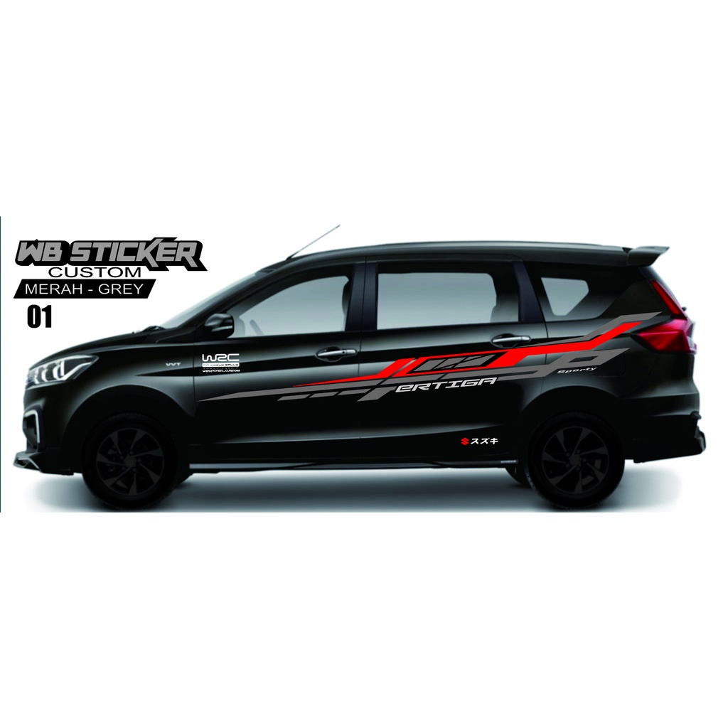 Jual Stiker mobil avanza stiker mobil avanza veloz xenia sigra ertiga ...
