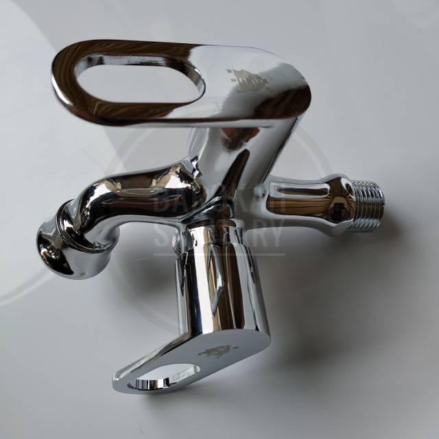 Jual KERAN CABANG STAINLESS KILAP MODEL ENGKOL | Shopee Indonesia