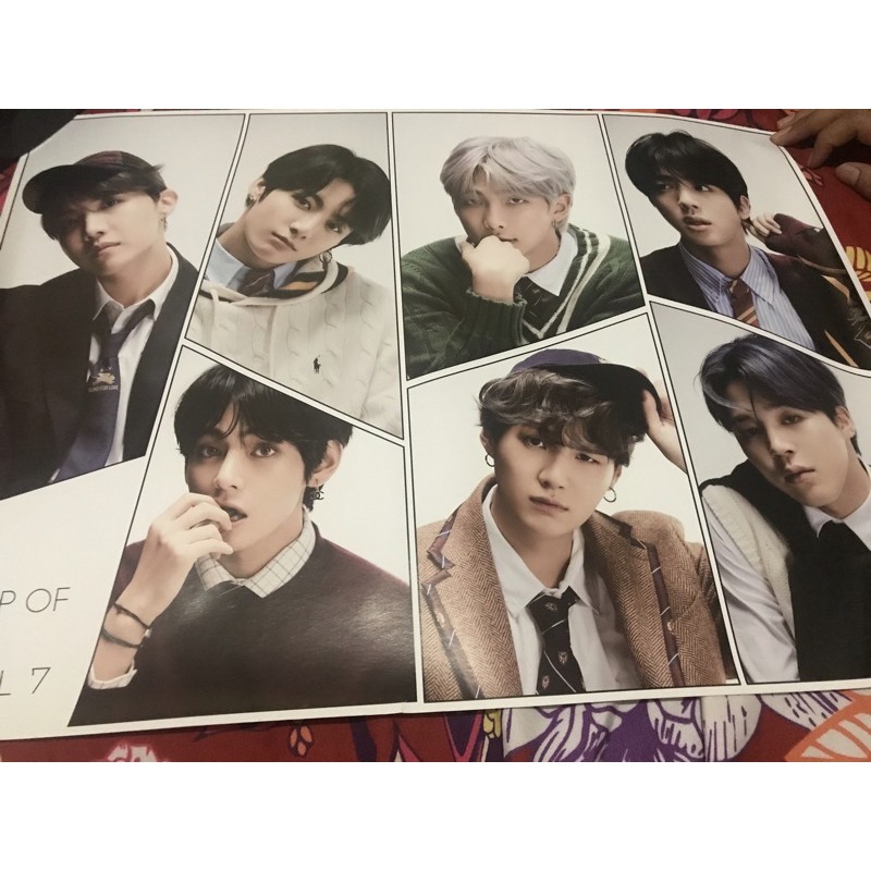 Jual OFFICIAL POSTER BTS MOTS 7 VER. 4 | Shopee Indonesia