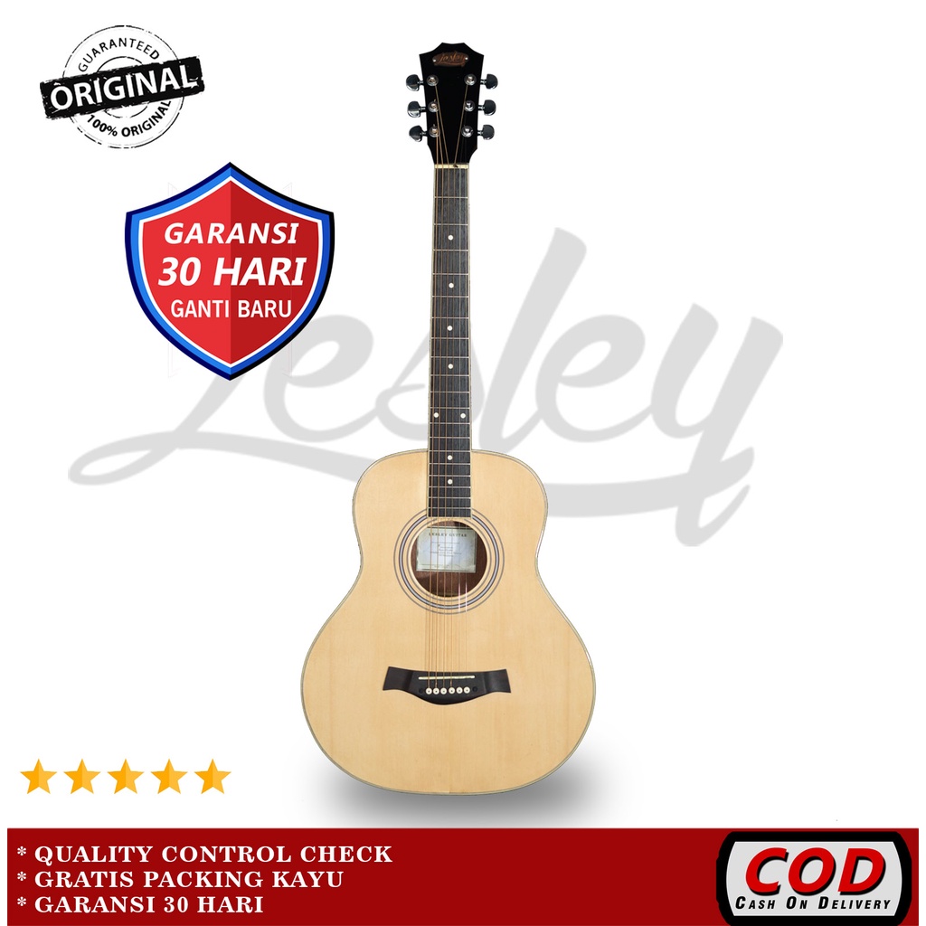 Jual ORIGINAL Gitar Lesley AC Mini 3/4 | Shopee Indonesia