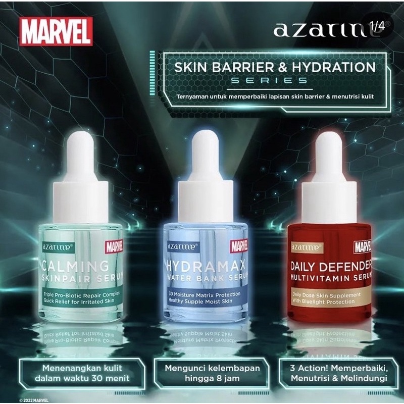 Jual Azarine X Marvel / Serum Skin Barrier & Hydration series | Shopee Indonesia