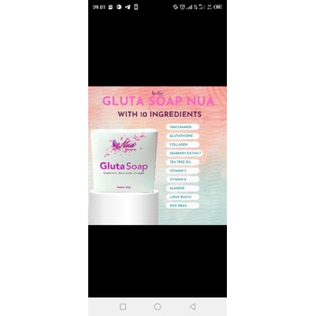 Jual NUA SKINCARE GLUTA SOAP | Shopee Indonesia