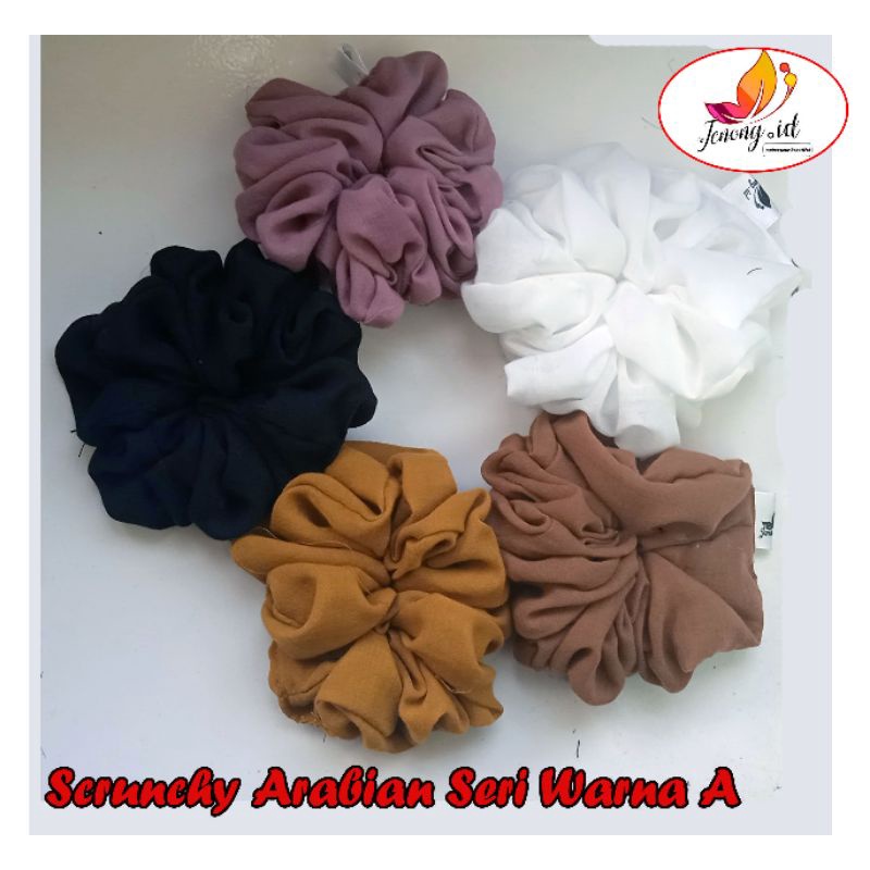 Jual Scrunchie Arabian seri warna A | Shopee Indonesia