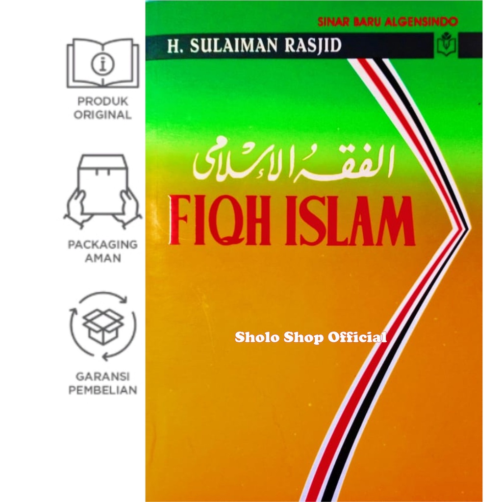 Jual BUKU FIKIH ISLAM FIQIH ISLAM FIQH ISLAM Sulaiman Rasyid Sinar Baru ...