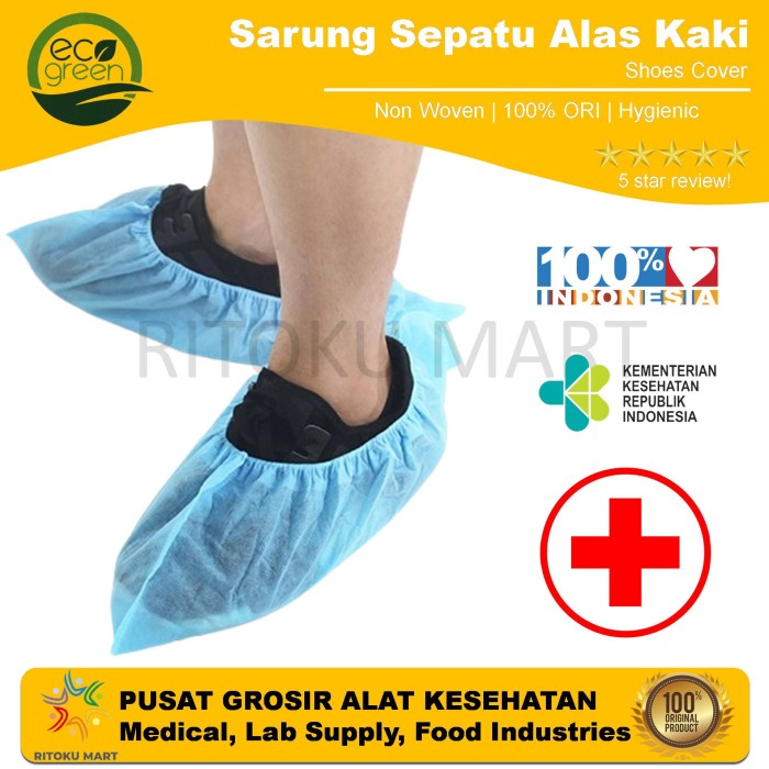 Jual Shoes COVER Shoe cover DISPOSABLE / SARUNG SEPATU NON WOVEN ...