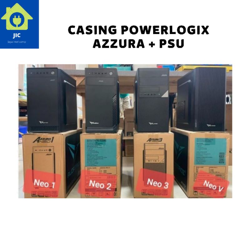Jual CASING POWERLOGIC AZZURA + PSU | Shopee Indonesia