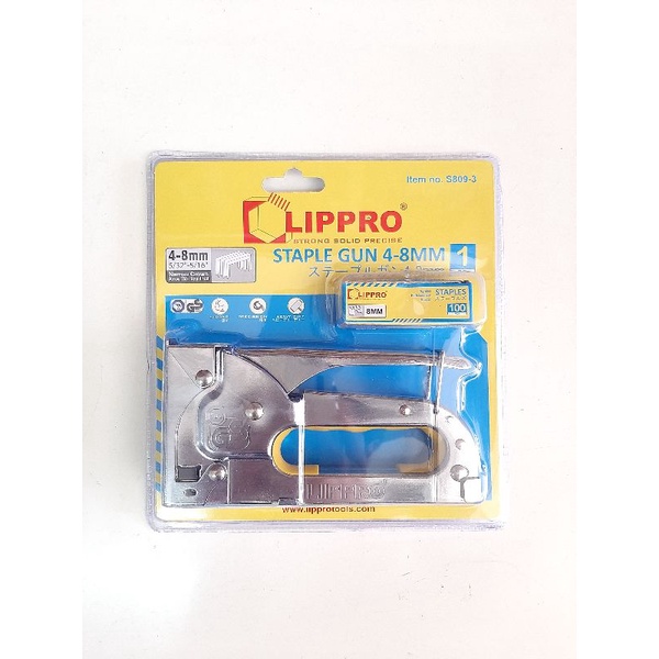 Jual Staples tembak 4-8mm Lippro stapler gun tacker | Shopee Indonesia