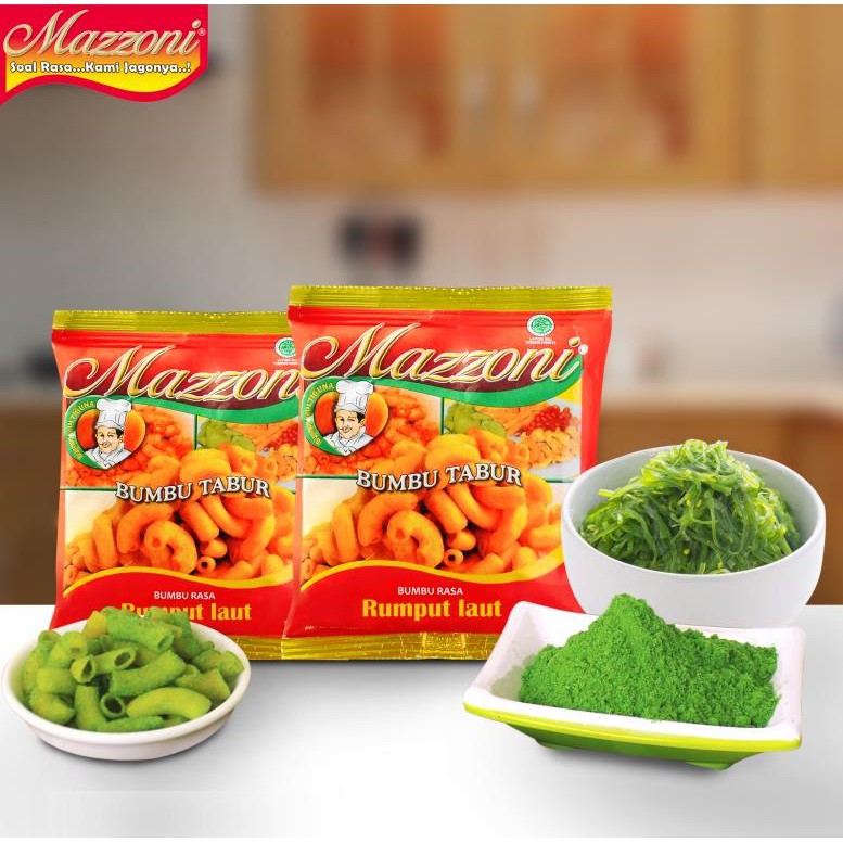 Jual Mazzoni Bumbu Tabur Rumput Laut 100g | Shopee Indonesia