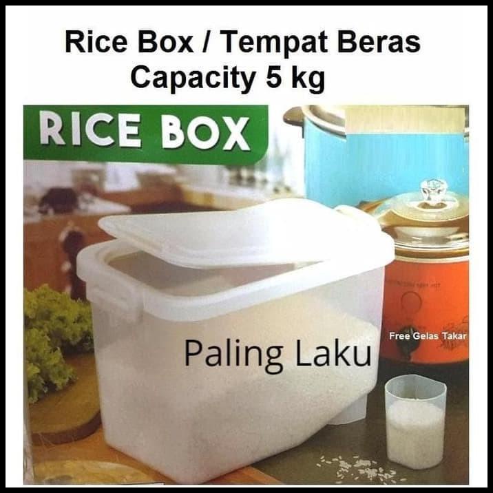 Jual Tempat Beras / Rice Box Asvita (Warna Ivory) | Shopee Indonesia