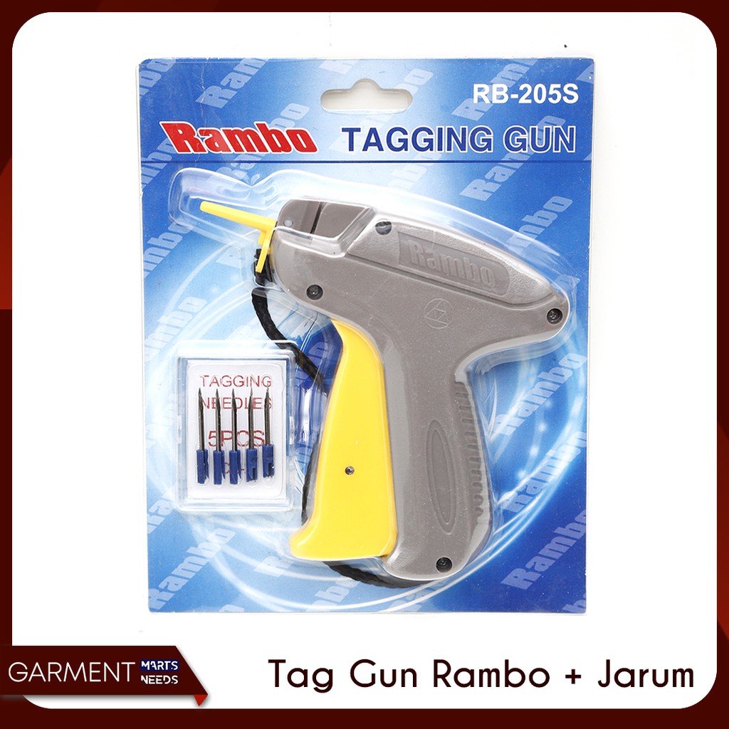 Jual TAG GUN RAMBO + 5 REFILL JARUM UNTUK ARROW TOP PIN TAGPIN | Shopee ...