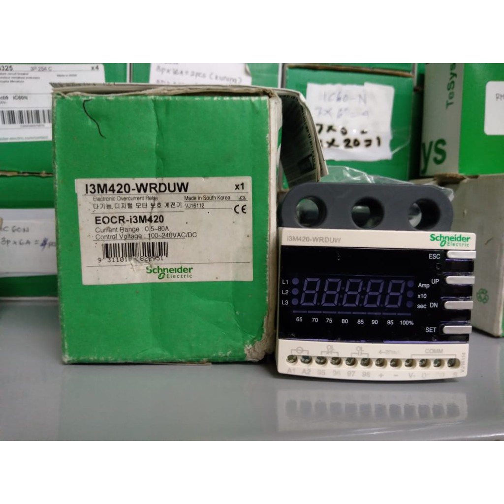 Jual Electronic overcurrent relay 100-240vac I3M420-WRDUW Schneider | Shopee Indonesia