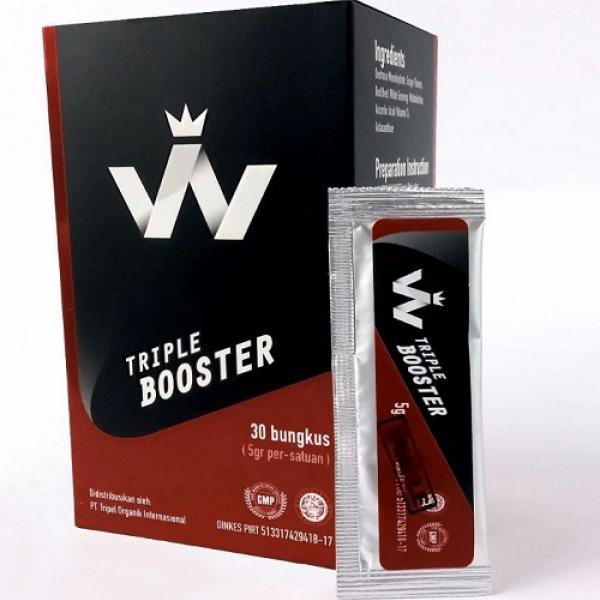 Jual TRIPLE BOOSTER ISI 10 SACHET/BUNGKUS JAMIN 100% ORIGINAL | Shopee ...