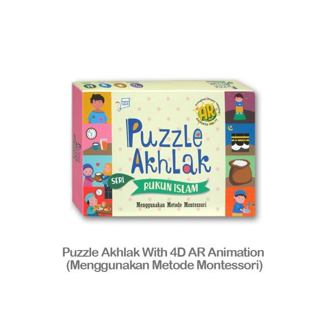Jual [Mizan Yogyakarta] Puzzle Akhlak : Rukun Islam Augmented Reality ...