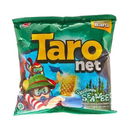 Jual Taro Net Rasa Rumput Laut 9 gr | Shopee Indonesia