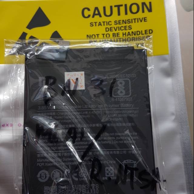 Jual Baterai xiaomi mi a1 & redmi note 5a bn 31 ori | Shopee Indonesia