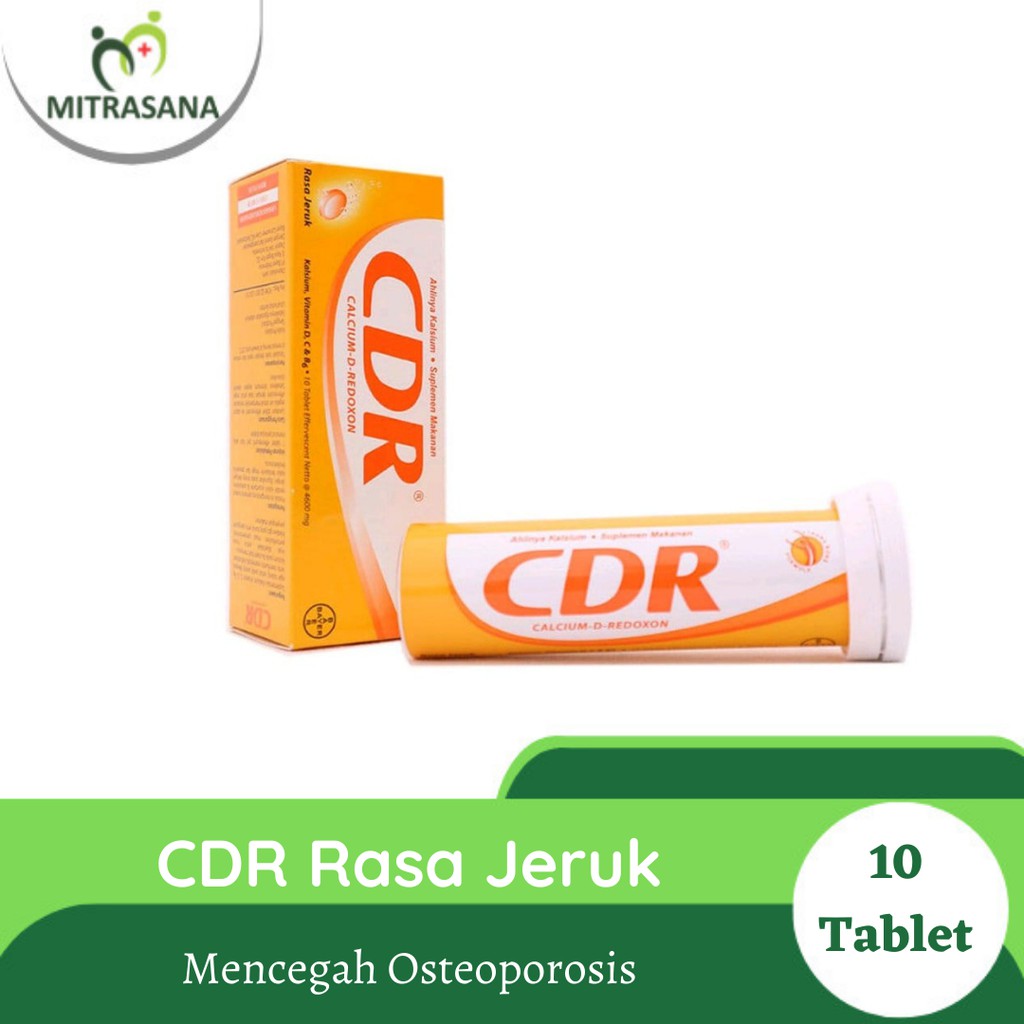 Jual CDR Rasa Jeruk Isi 10 tablet Dan 15 Tablet | Shopee Indonesia