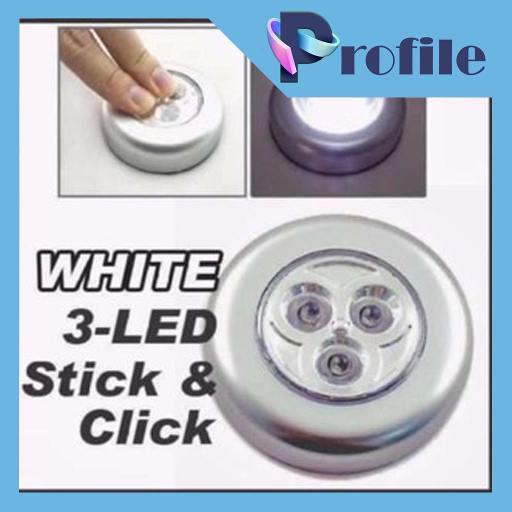 Jual LAMPU LED STICK N CLICK STICK TOUCH LAMP LAMPU TEMPEL ...