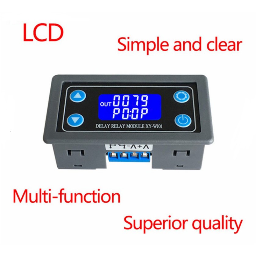 Jual GS XY-WJ01 SWITCH TIMER RELAY DELAY SWITCH MODUL CIRCUIT SWITCH TIMER | Shopee Indonesia