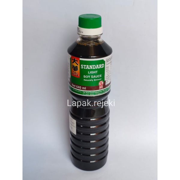 Jual Kecap Asin Putih & Kicap Asin Hitam Tai Hua 640 ml Light Soy Sauce ...