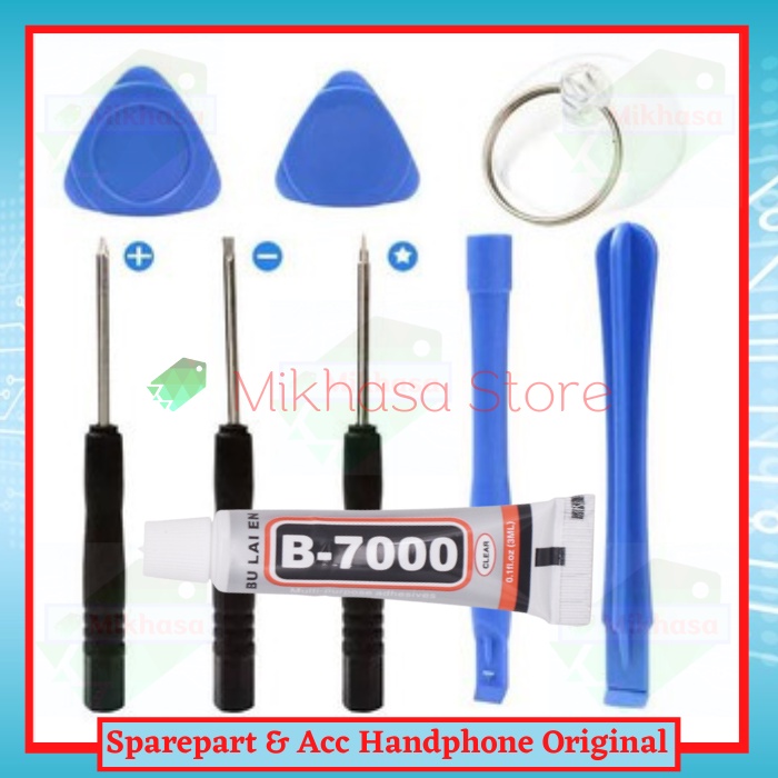 Jual Set Obeng Alat Pembuka Baut Handphone Hp Smartphone Bonus Lem Alat ...