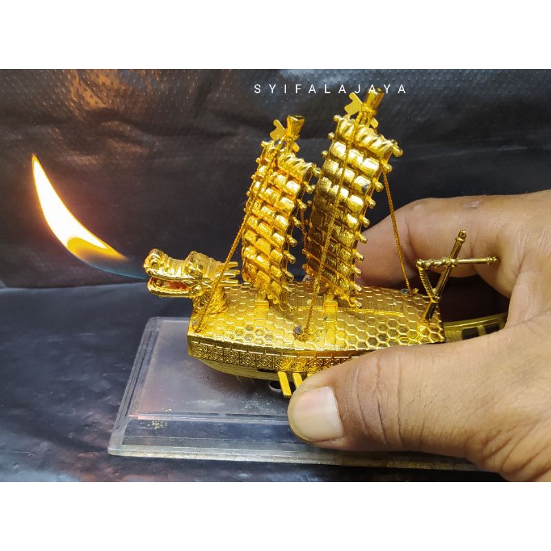 Jual korek api unik miniatur kapal naga | Shopee Indonesia