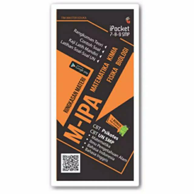 Jual BUKU iPocket Ringkasan Materi MIPA SMP kelas 1,2,3 | Shopee Indonesia