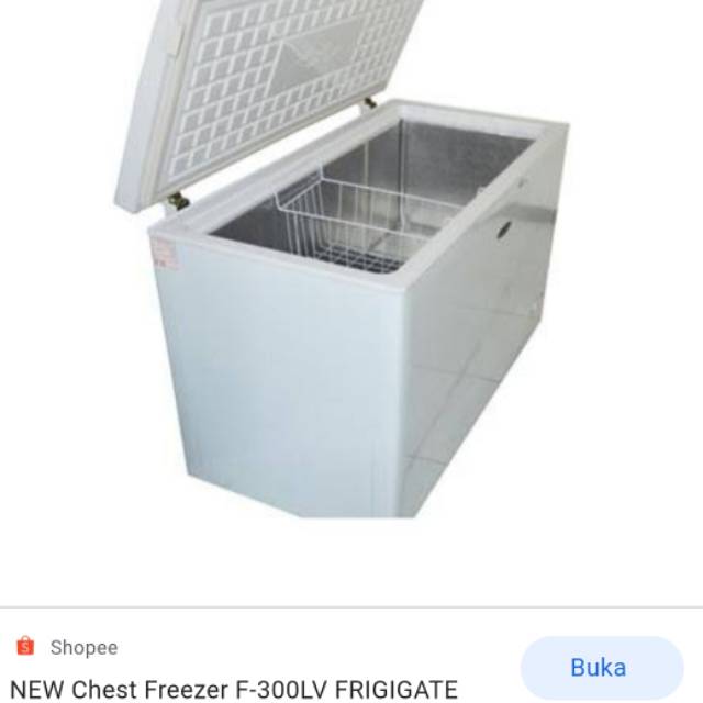 Jual chest freezer frigigate 300 lv | Shopee Indonesia