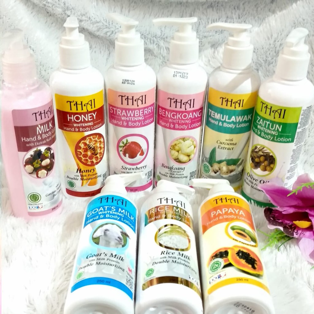 Jual THAI Hand & Body Lotion 250ml | Shopee Indonesia
