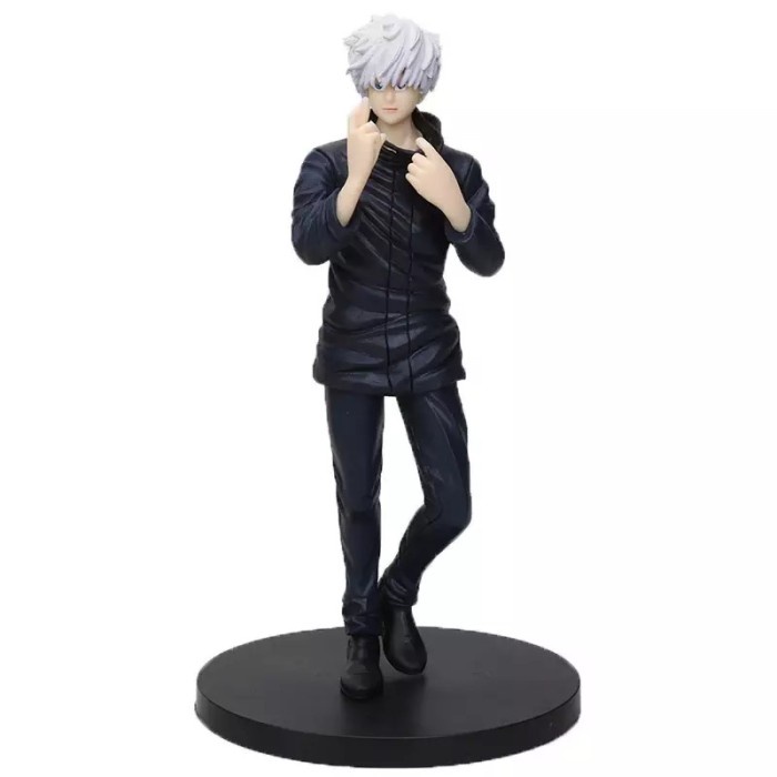 Jual ACTION FIGURE JUJUTSU KAISEN GOJO SATORU STANDING SIT VER. TOPPER ...