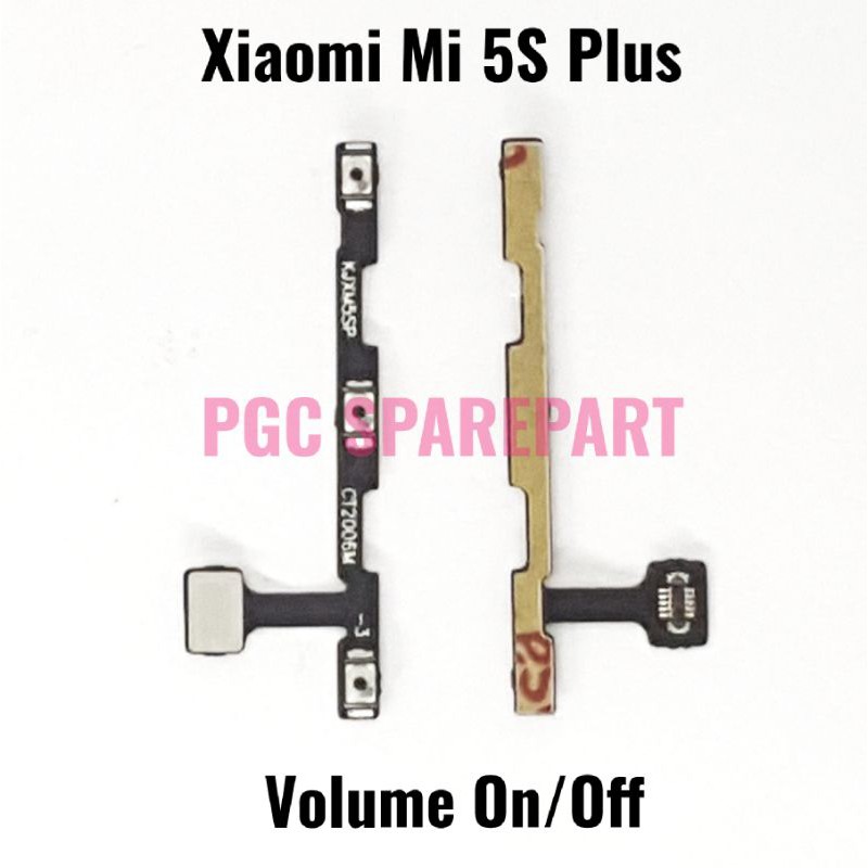 Jual Flexible Konektor Power On Off + Volume Xiaomi Mi S5 Plus / Mi5s Plus / Mi 5s+ / 2016070 ...