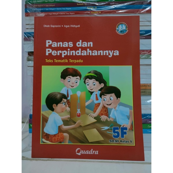 Jual buku teks tematik terpadu kelas V SD tema 5F quadra | Shopee Indonesia