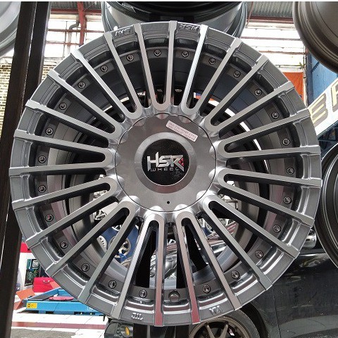Jual Velg Mobil Avanza Ring 17 HSR AMARASI Grey baut 4 cocok di raize wuling alvez dll | Shopee ...