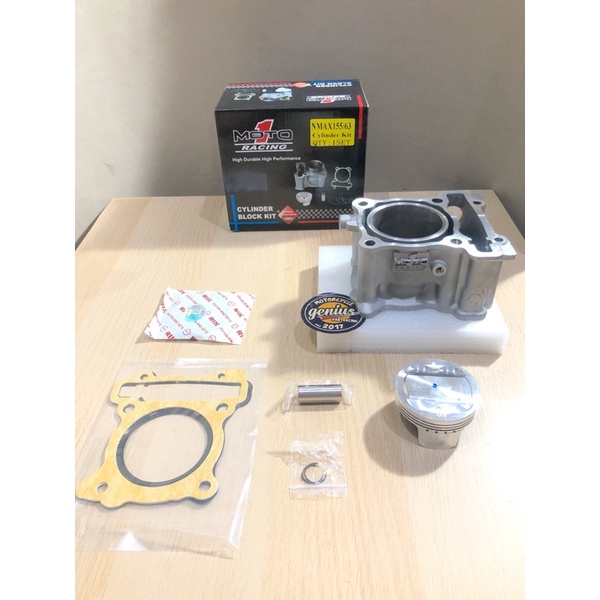 Jual BLOK SEHER NMAX - AEROX 155 - R15 3V VVA - VIXION V3 - R15 V4 63 MM MOTO 1 RACING BORE UP ...