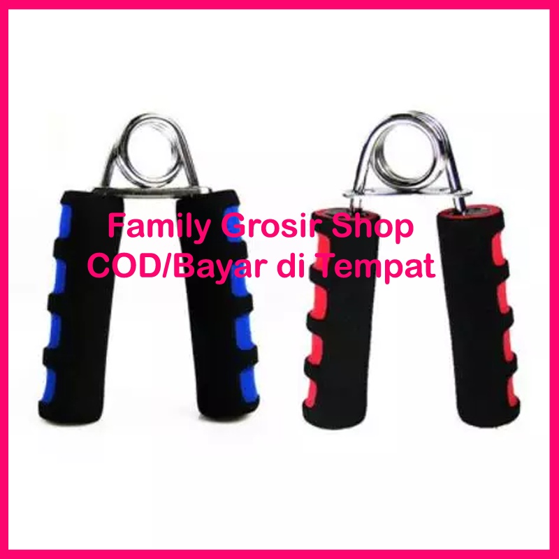 Jual Foam Hand Grip Alat Olahraga Latihan Otot Tangan Jari Handgrip ...