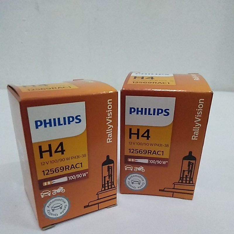 Jual Lampu bohlam dop Philips H4 12v 60/55w dan 100/90w Asli Standart Mobil | Shopee Indonesia
