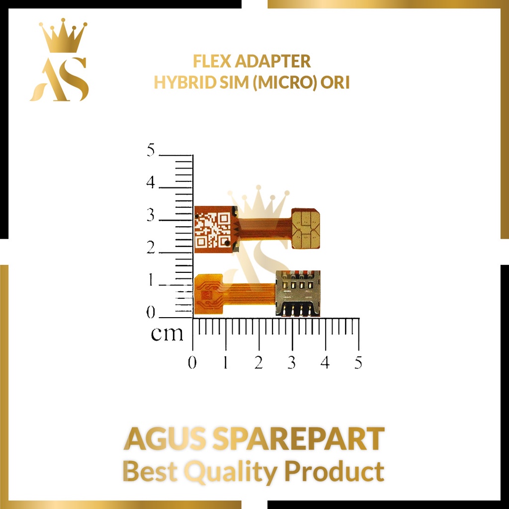 Jual FLEXIBEL / ADAPTER HYBRID SIM (MICRO) ORI | Shopee Indonesia