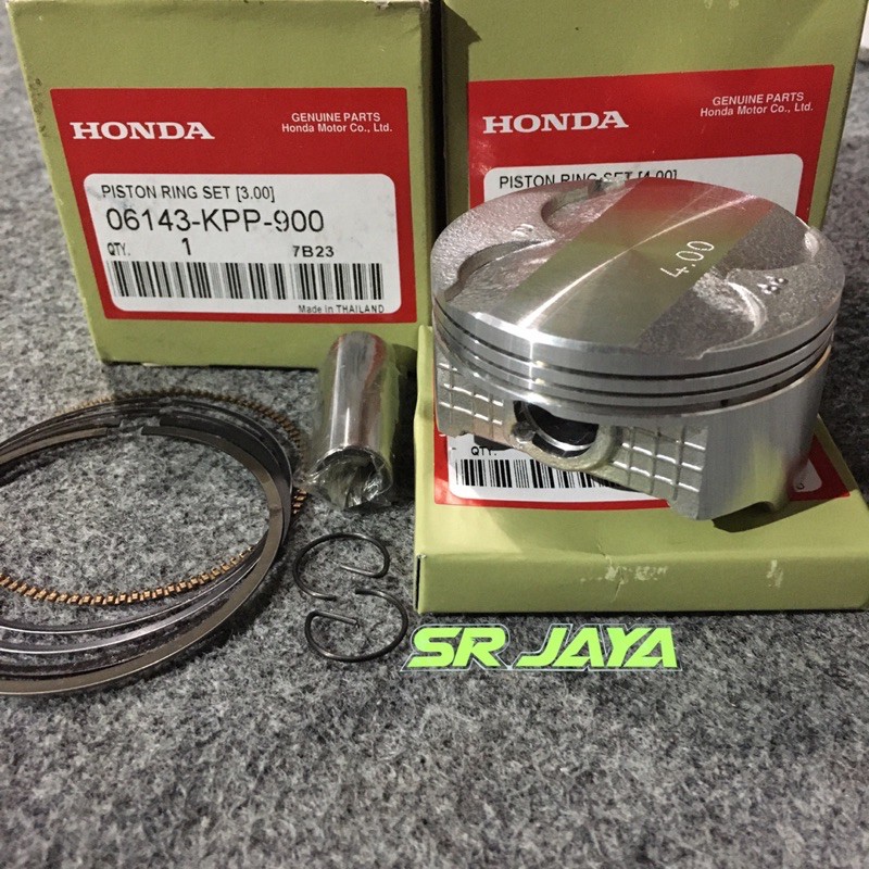Jual Piston cbr old 150 pin 15 ori piston kit kpp piston cbr 150 lama ...