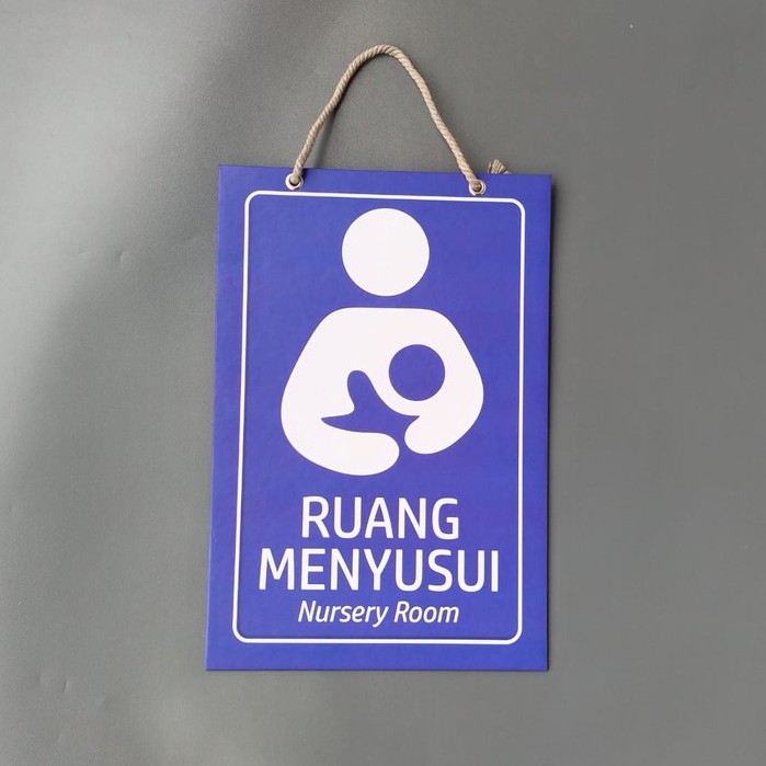 Jual Hard Poster Ruang Menyusui | Poster Gantung Ruang Laktasi Bolak ...