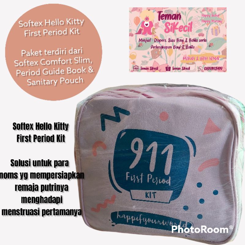 Jual Softex Hello Kitty First Period Kit | Shopee Indonesia