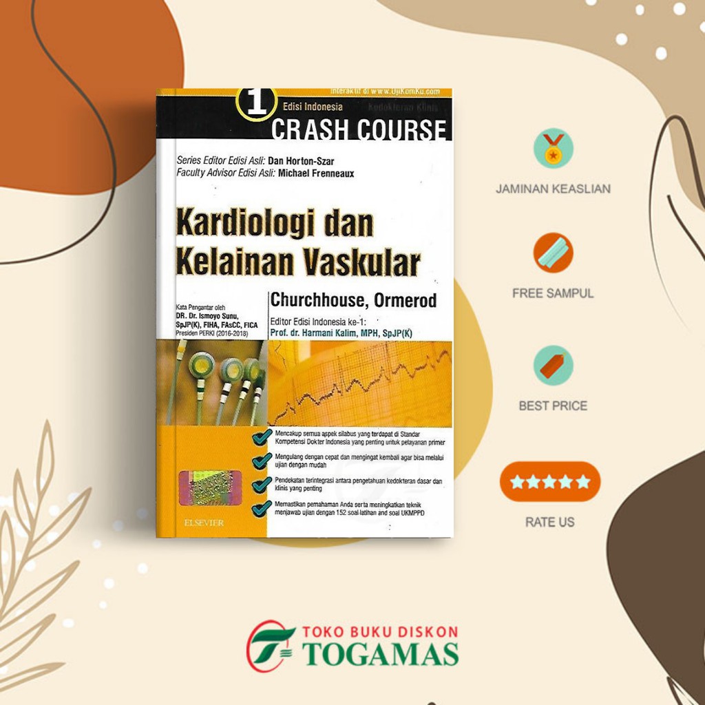 Jual Crash Course : Kardiologi Dan Kelainan Vaskular (Edisi Indonesia) 01 | Shopee Indonesia