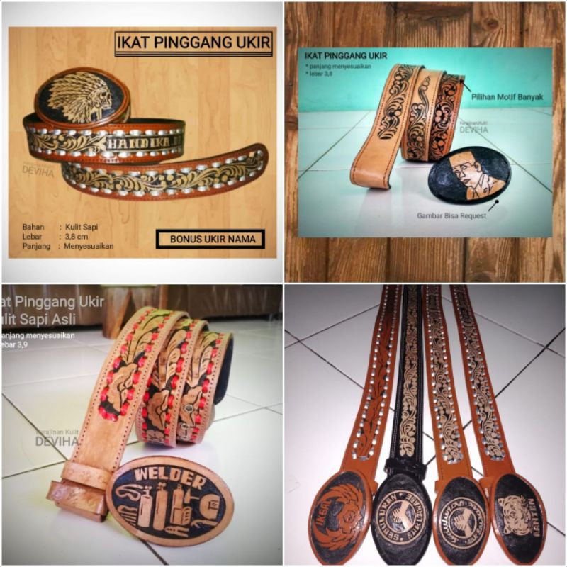Jual Sabuk kulit asli | Shopee Indonesia