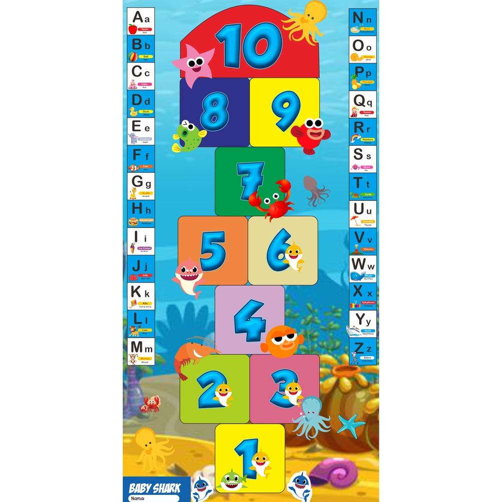 Jual Engklek Jumbo Modern - Hopscotch - Karpet Motorik Anak | Shopee ...